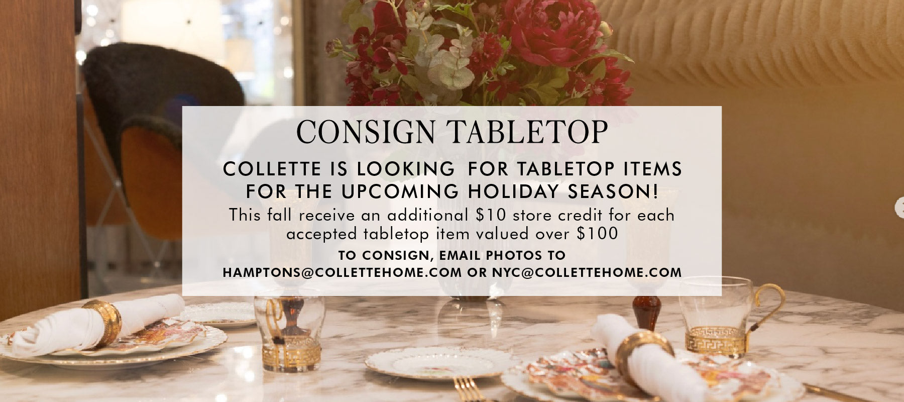 The Hamptons Luxury Designer Furniture and Fashion Consignment Stores – colletteconsignment.com