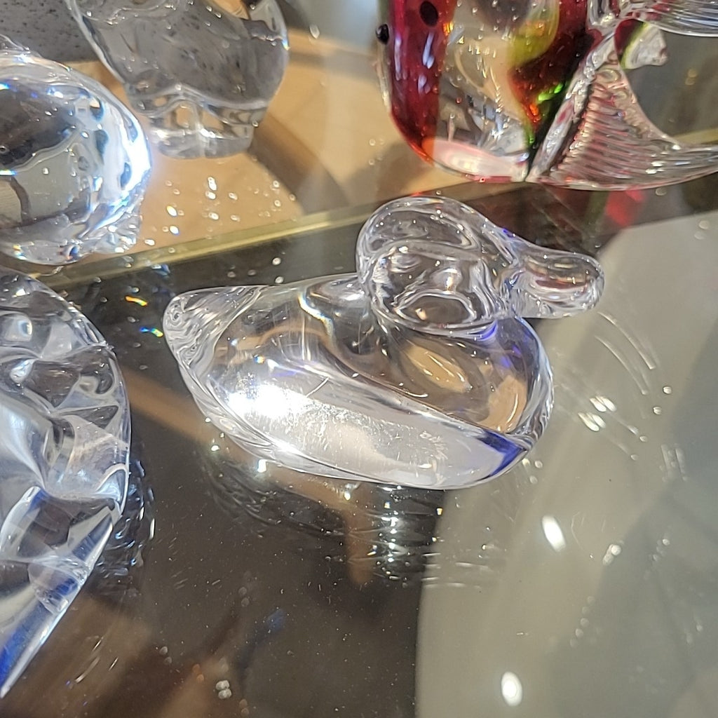Atlantic Crystal Duck Sculpture – colletteconsignment.com